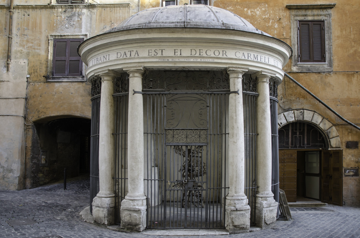 Ghetto Italy Jewish Map Rome